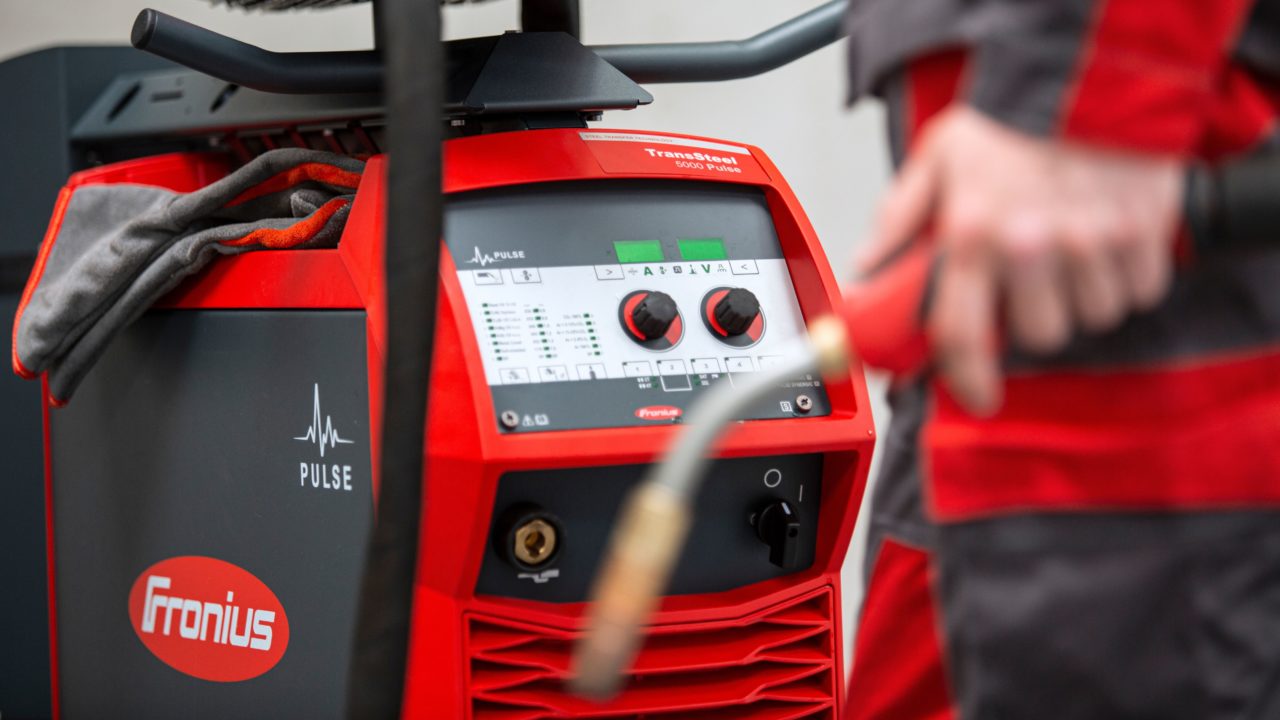 Poste mig pulsé Fronius TransSteel 3000 compact air - Grenoble Soudage