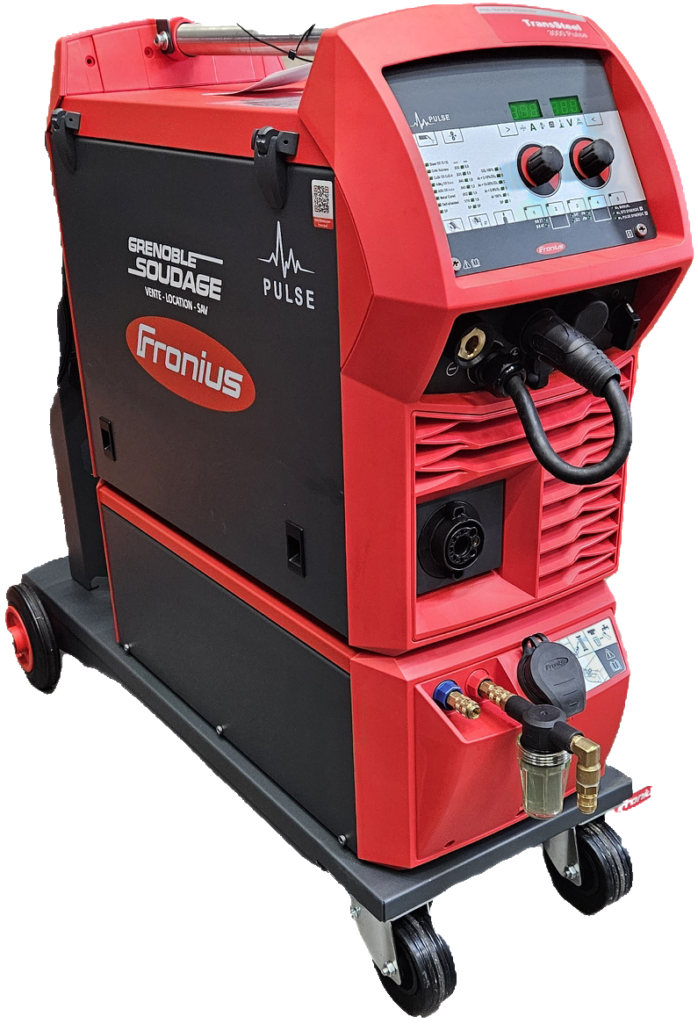 Poste mig pulsé Fronius TransSteel 3000 compact eau - Grenoble Soudage